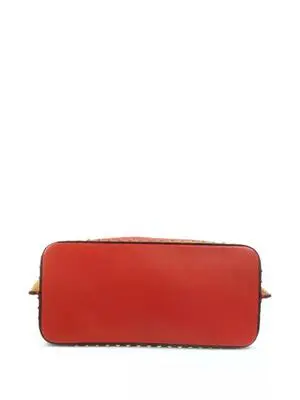 Valentino Garavani Rockstud Shoulder Bag - Red