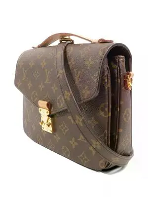 LOUIS VUITTON Monogram Pochette Metis Tote Bag