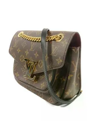 LOUIS VUITTON Monogram Passy Shoulder Bag - Brown