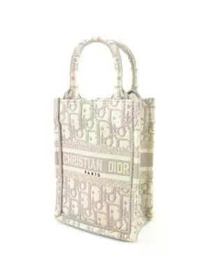 Dior Mini Book Tote Bag - Neutrals
