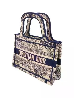 Dior Mini Book Tote Bag - Neutrals
