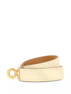 Hermès Kelly Leather Double-tour Bracelet - Neutrals