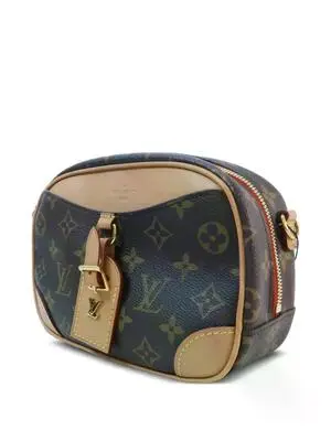 LOUIS VUITTON Monogram Deauville Mini Shoulder Bag - Brown
