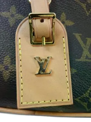 LOUIS VUITTON Monogram Deauville Mini Shoulder Bag - Brown