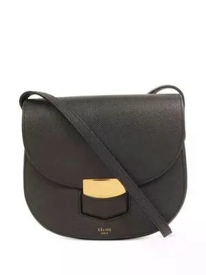 Celine Gold Tone Cross Body Bags