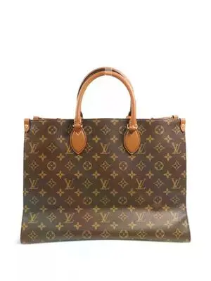LOUIS VUITTON Monogram Onthego Tote Bag - Brown