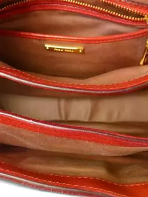 Miu Miu Buckled Leather Shoulder Bag