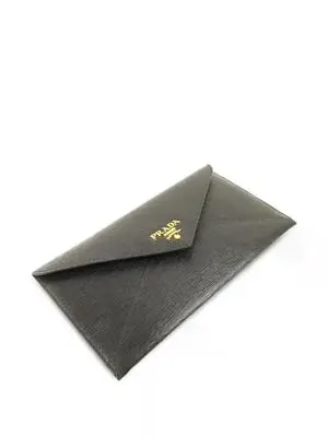 Prada Saffiano Leather Envelope Wallet