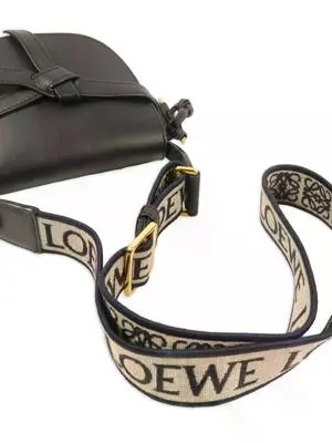 Loewe Gate Knot Shoulder Bag - Black