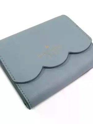 Kate Spade New York Scalloped-edge Leather Wallet