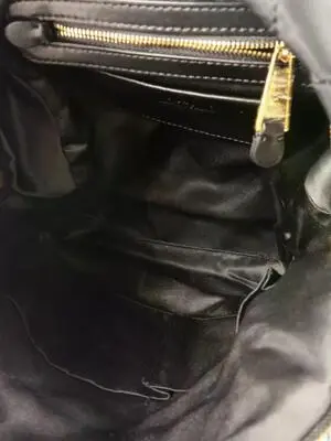 Moschino Quilted Logo Backpack