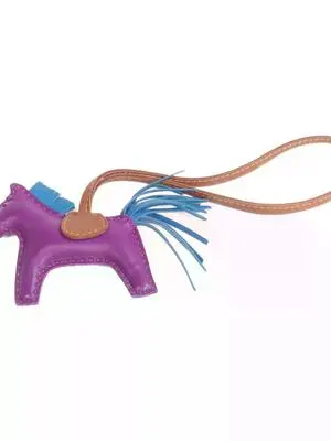 Hermès Rodeo Lambskin Horse Charm