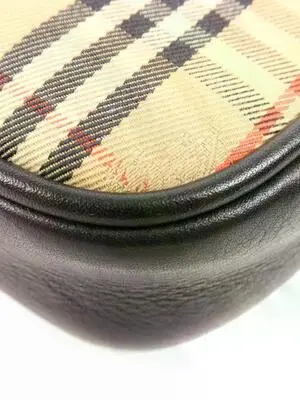 Burberry Check-print Chain-link Belt Bag
