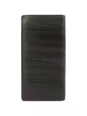 LOUIS VUITTON Brazza Epi Wallet - Black