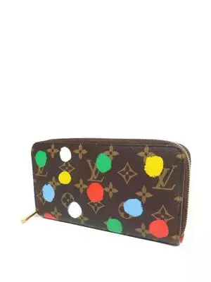 LOUIS VUITTON X Yayoi Kusama Monogram Zip Wallet