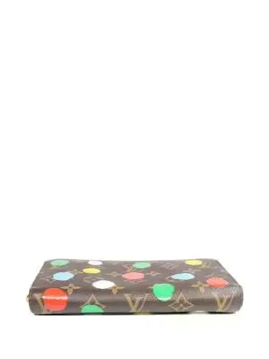 LOUIS VUITTON X Yayoi Kusama Monogram Zip Wallet