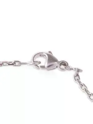 Hermès O'kelly Leather Necklace - Silver