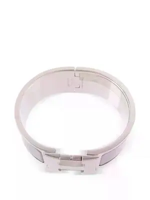 Hermès Clic-clac H Bracelet - Silver