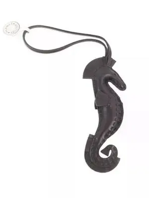 Hermès Agneau Milo Seahorse Charm