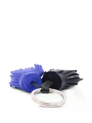 Hermès Carmen Duo Tassel Key Ring - Black