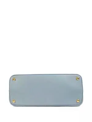 Prada Saffiano Cuir Tote Bag - Blue