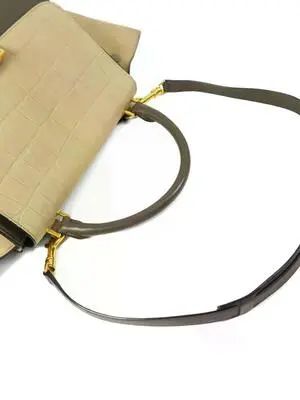Celine Trapeze Tote Bag - Brown