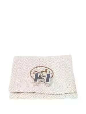 Hermès Logo Earrings - Silver