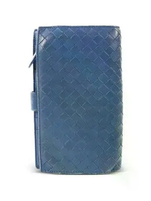 Bottega Veneta Intrecciato Bi-fold Lambskin Wallet