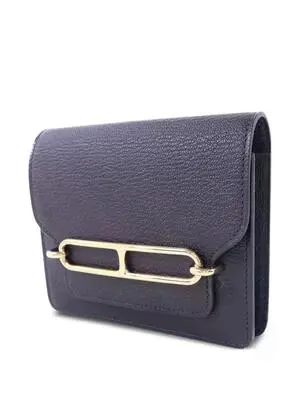 Hermès Roulis Slim Wallet - Blue