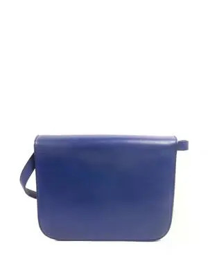 Celine Classic Box Shoulder Bag - Blue