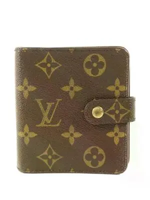 LOUIS VUITTON Monogram Canvas Zip-around Wallet - Brown