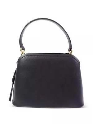 Prada Saffiano Leather Shoulder Bag - Black