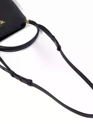 Prada Saffiano Leather Shoulder Bag - Black