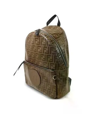 Fendi Ff Logo Backpack