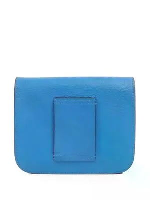 Hermès Constance Slim Wallet - Blue