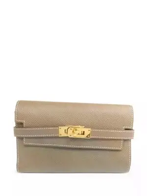 Hermès 2019 Kelly Epsom Wallet - Neutrals