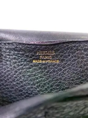 Hermès Dogon Clemence Wallet - Black