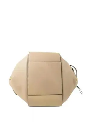 Loewe Hammock Leather Shoulder Bag - Neutrals