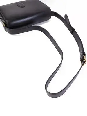 Saint Laurent Logo Plaque Shoulder Bag
