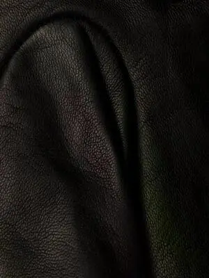 Prada Nappa Leather Gloves With Embroidered Details