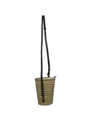 Loewe Braided Bucket Bag - Green