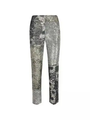 MAISON MARGIELA Sequin Embellished Patchwork Trousers