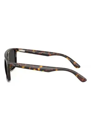 Ray-ban Shield Frame Tortoiseshell Sunglasses