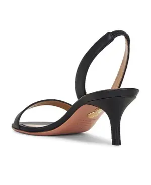 AQUAZZURA Open Toe Slingback Sandals
