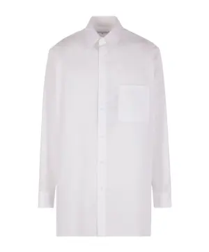 Yohji Yamamoto Long-sleeved Straight-hem Shirt