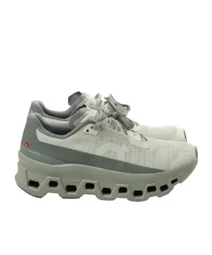 On Cloudmonster Void Lace-up Sneakers - Gray