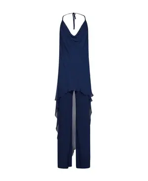 Alberta Ferretti Logo Jumpsuit