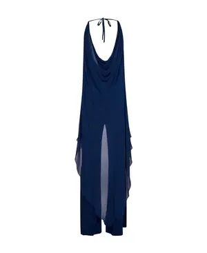 Alberta Ferretti Logo Jumpsuit