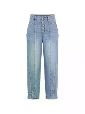 GAUDI Button-fastening Lace-up Jeans