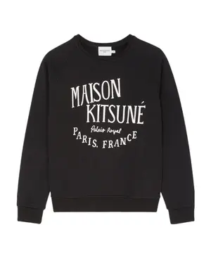 Maison Kitsune Logo Sweatshirts Hoodies For Women